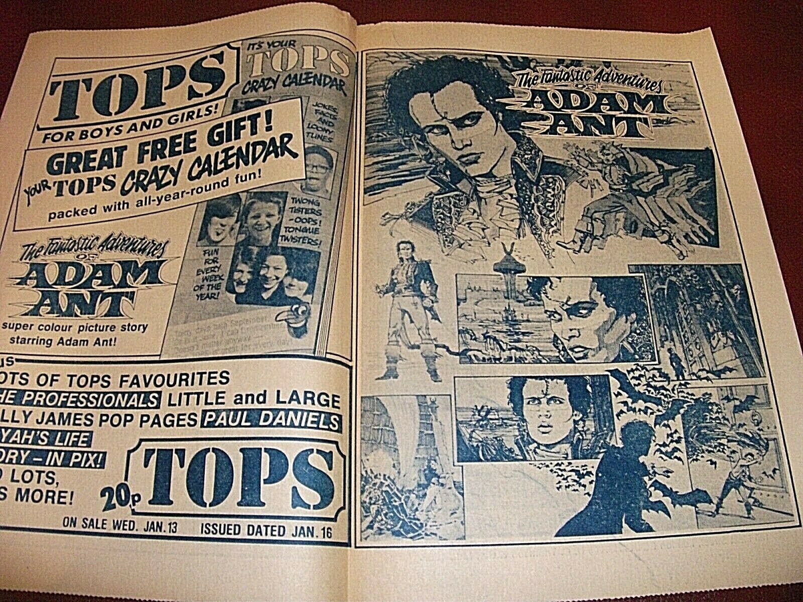 The Fantastic Adventures of Adam Ant – audio.out